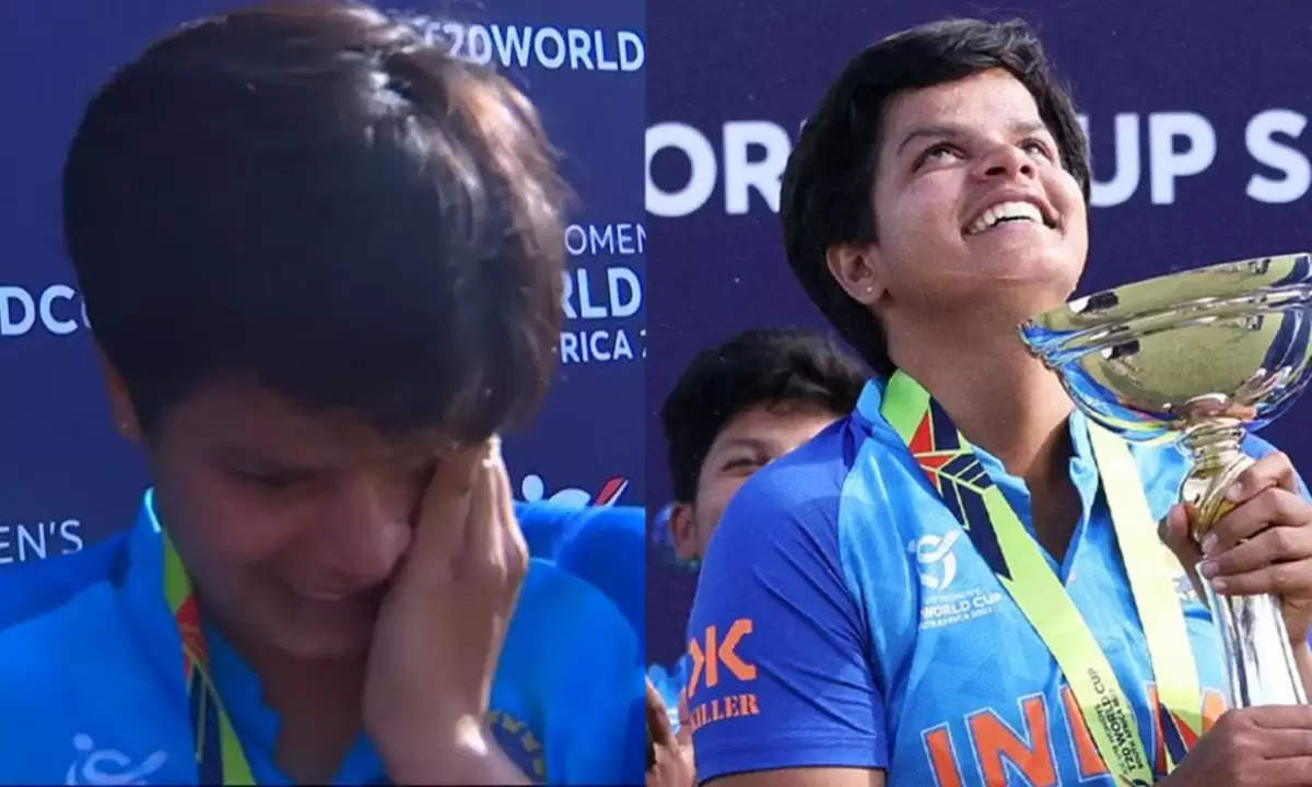 IND vs ENG U-19: Shafali Verma Breaks Down In Tears After India Win T20 WC, Watch Video