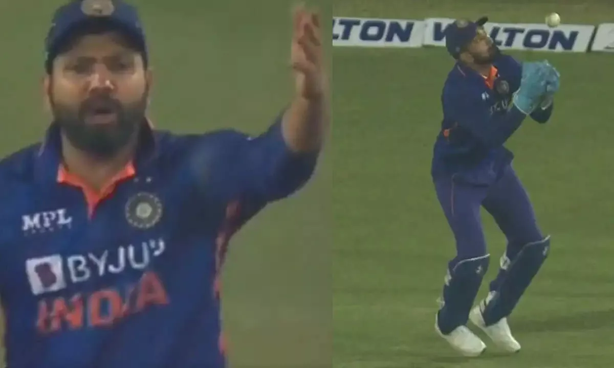IND vs BAN: WATCH: Angry Rohit Sharma's Reaction To KL Rahul's Drop Catch