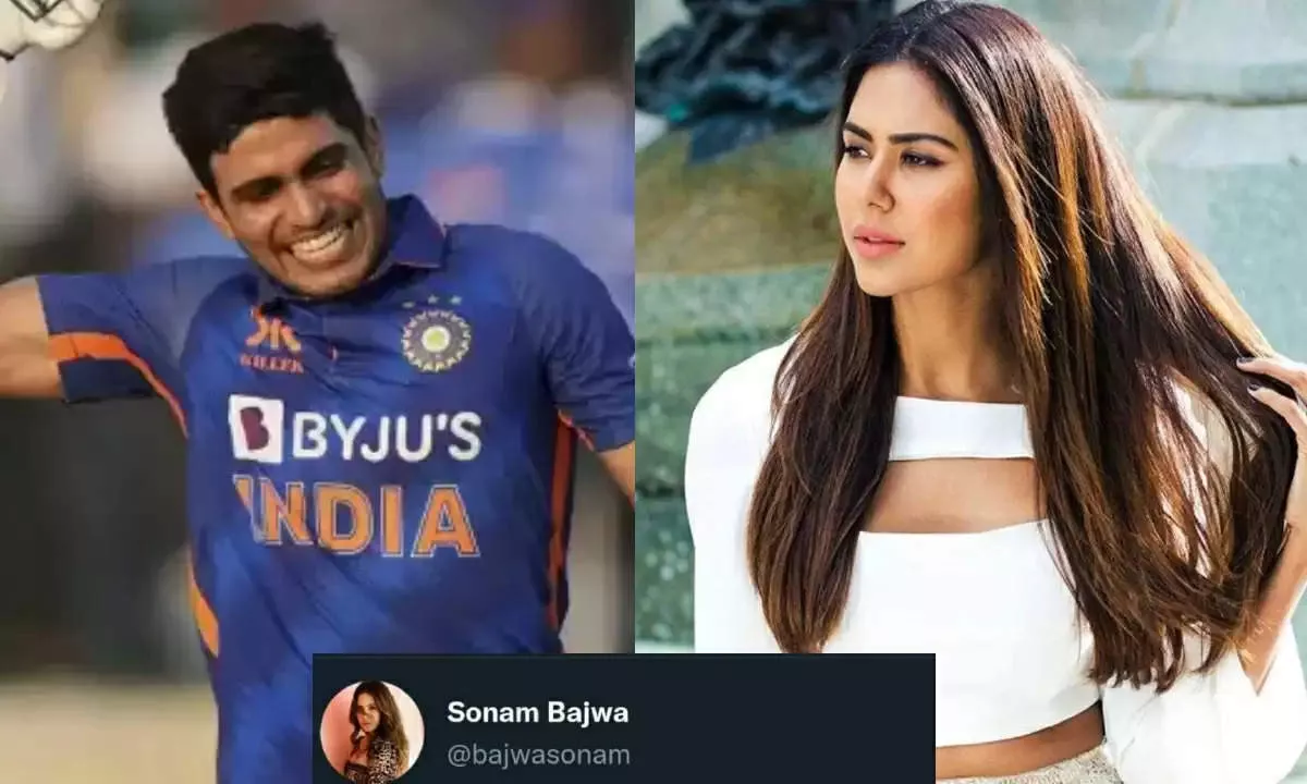 “Ye Sara ka..” Sonam Bajwa Hilariously Teases Shubman Gill
