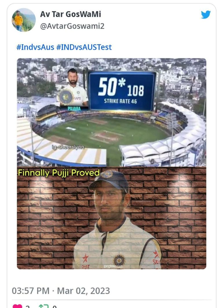 IND vs AUS: Funny Memes From Day 2 Of Indore Test - The Cricket Lounge