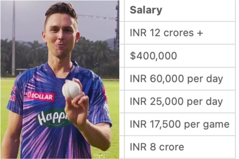 Trent Boult Net Worth And IPL 2023 Salary - The Cricket Lounge