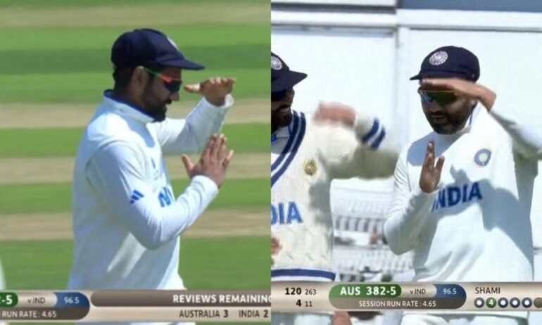 WTC Final WATCH: Rohit Sharma's Hilarious Gesture For DRS Leaves Umpires And Commentators ...