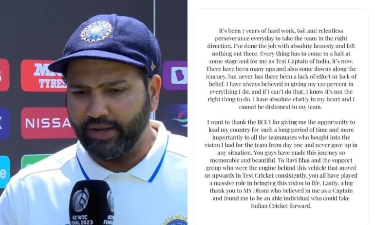 Fact-Check: Has Rohit Sharma Announced Retirement From Test Cricket ...