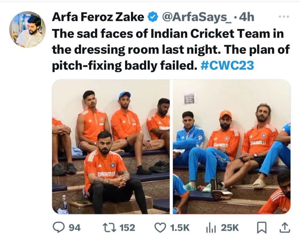 Pakistan Fans Troll India After Heartbreaking World Cup 2023 Final Loss ...