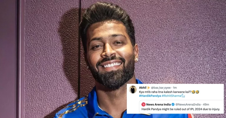 Memes Galore As Hardik Pandya May Even Miss The IPL 2024 Due To His Injury