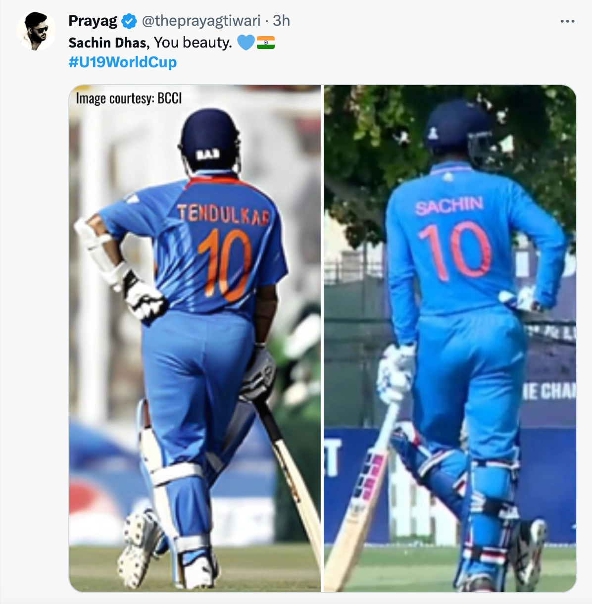Fans Salute Sachin Dhas And Captain Uday Saharan After They Guide India ...