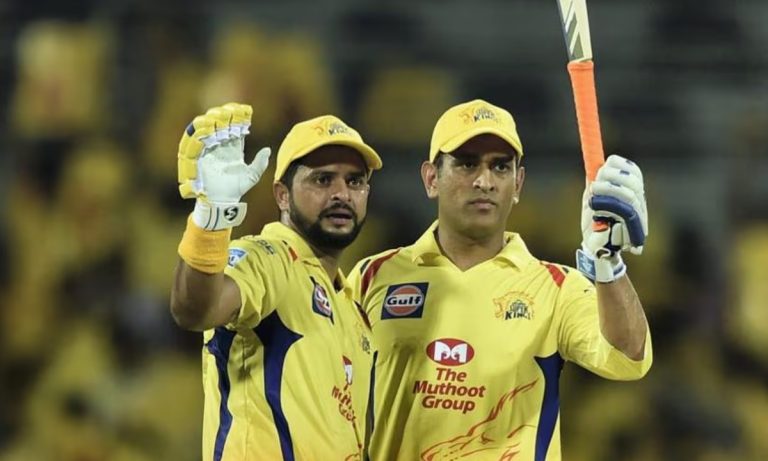 "Yellow Jersey Soon..." - Suresh Raina Meets MS Dhoni Ahead Of IPL 2025 ...